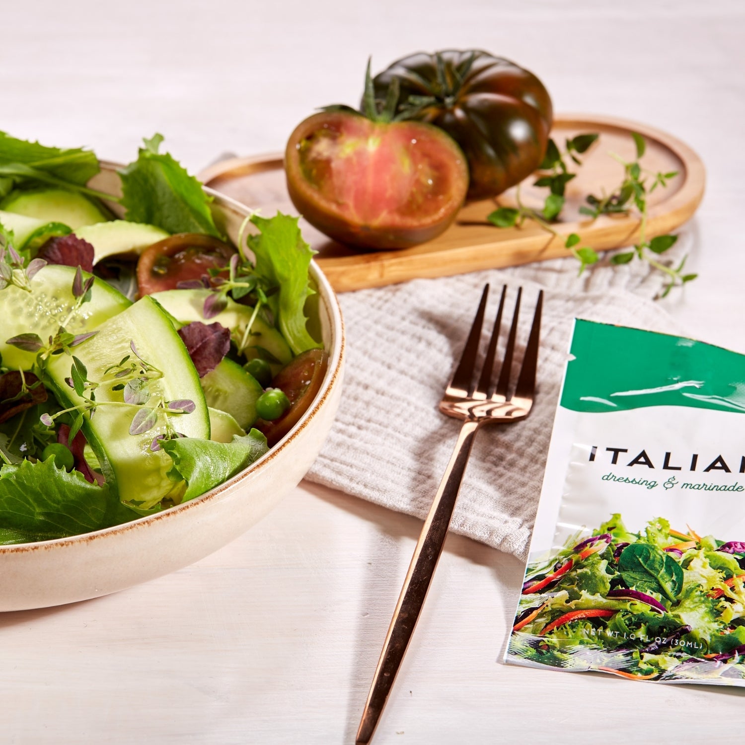 Greek + Balsamic Salad Dressing Packets | Pocket Flavors