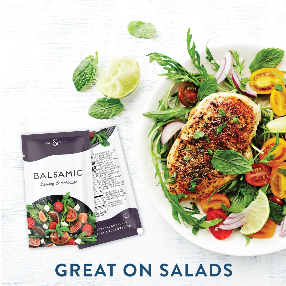 Italian + Balsamic Salad Dressing Packets | Pocket Flavors