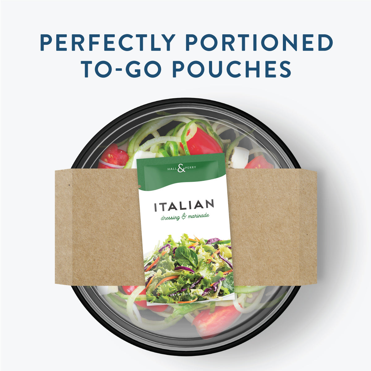 Italian + Balsamic Salad Dressing Packets | Pocket Flavors