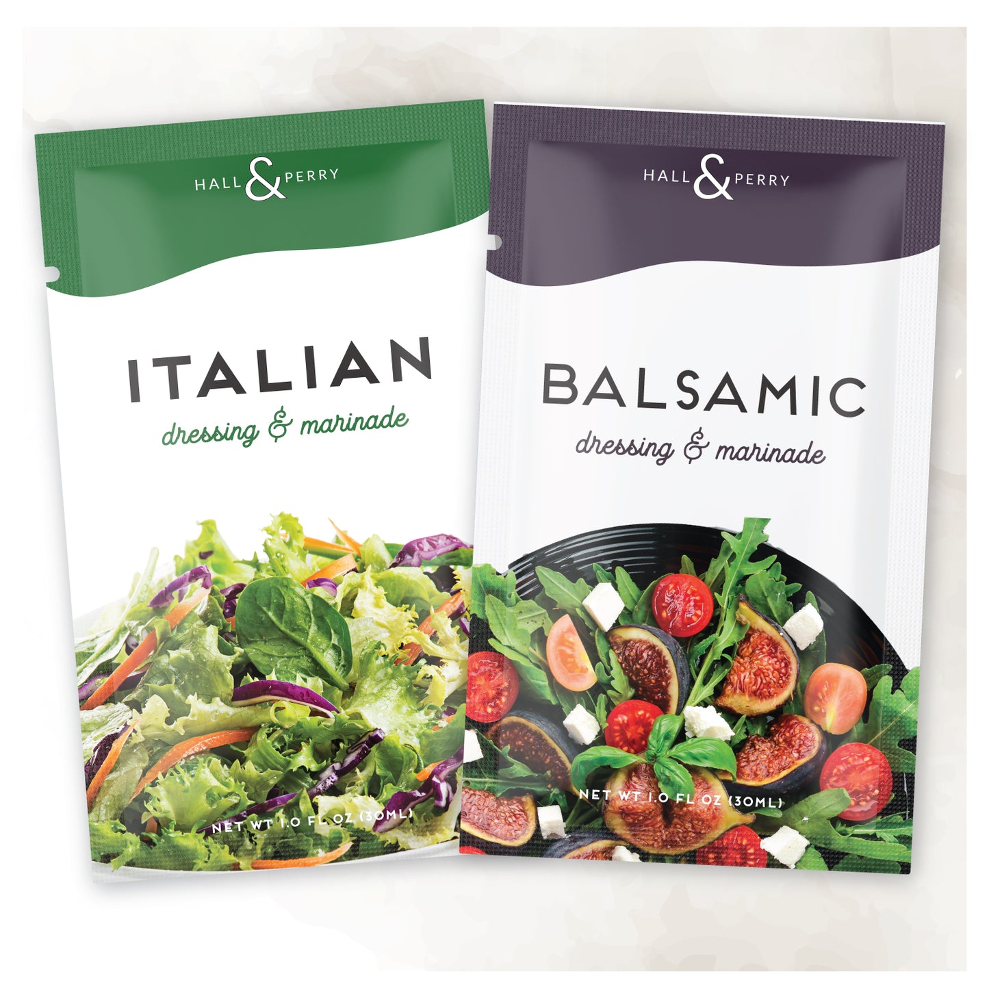 Italian + Balsamic Salad Dressing Packets | Pocket Flavors